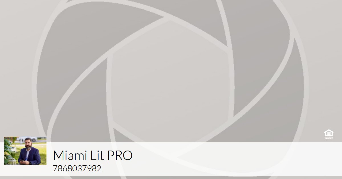 Miami Lit PRO Studio